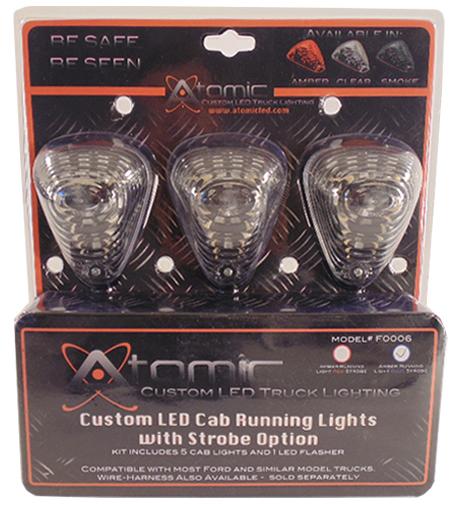 Ford Cab Light Kit 1999-2016 - First Responder Red – Atomic LED