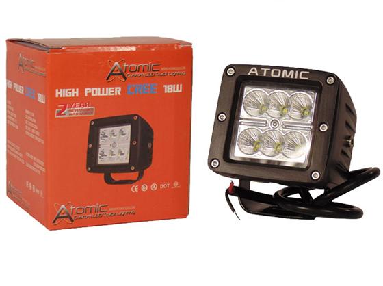 18 Watt Work Light for Vehicles ( spot pattern) – Atomic LED